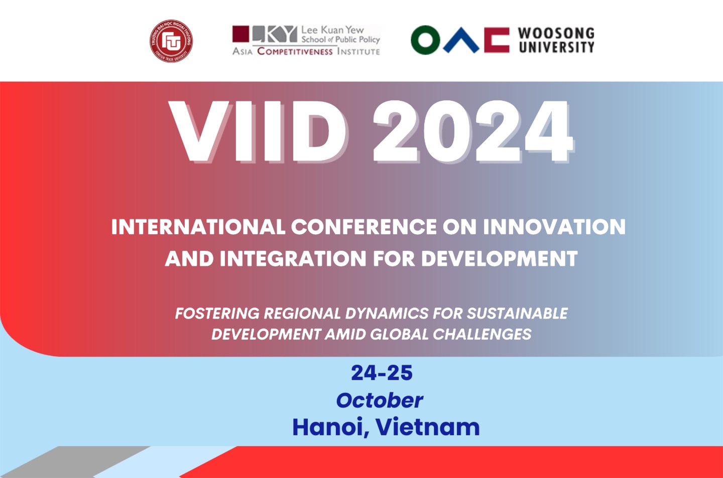 International Conference on Innovation and Development (VIID) 2024 ...